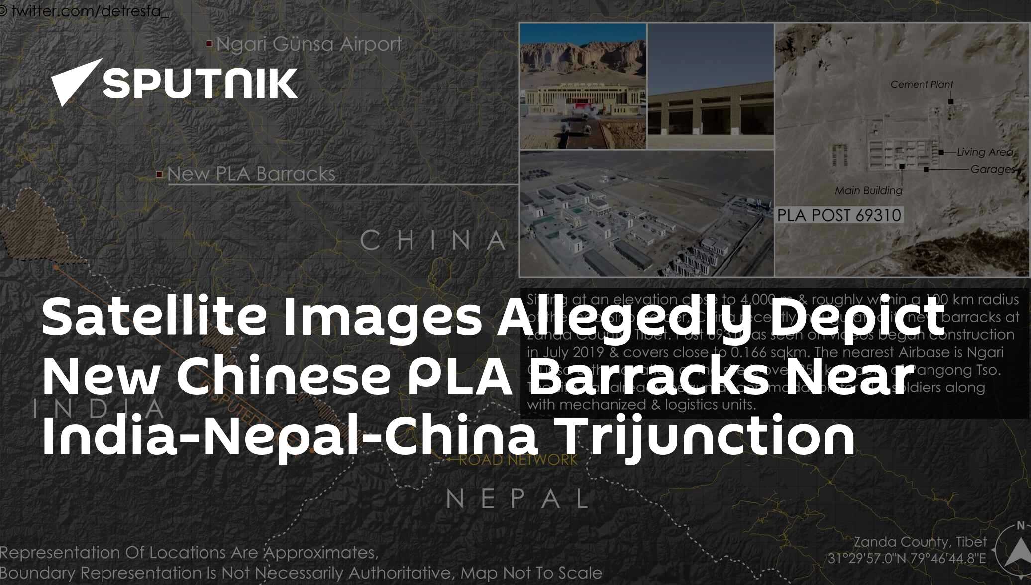 Satellite Images Allegedly Depict New Chinese Pla Barracks Near India