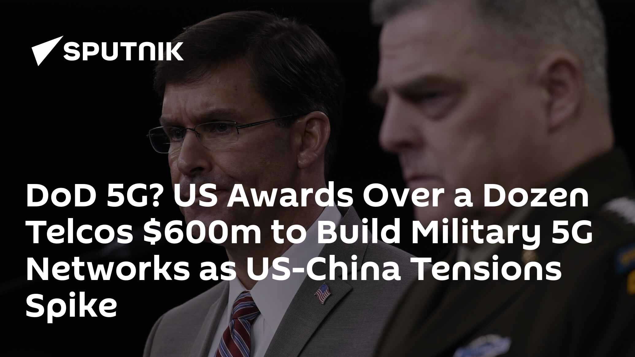 DoD 5G? US Awards Over a Dozen Telcos $600m to Build Military 5G ...