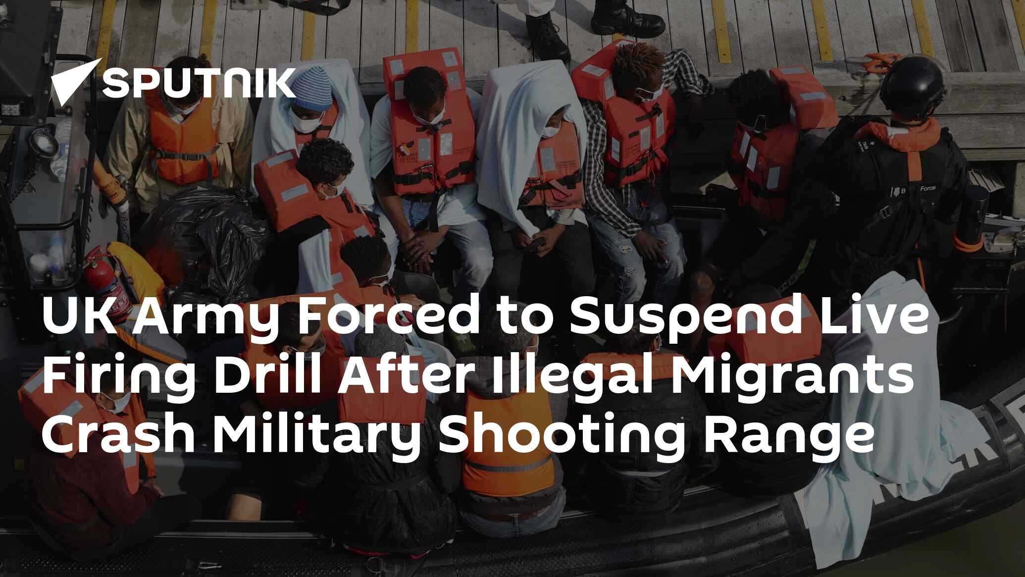 UK Army Forced to Suspend Live Firing Drill After Illegal Migrants ...