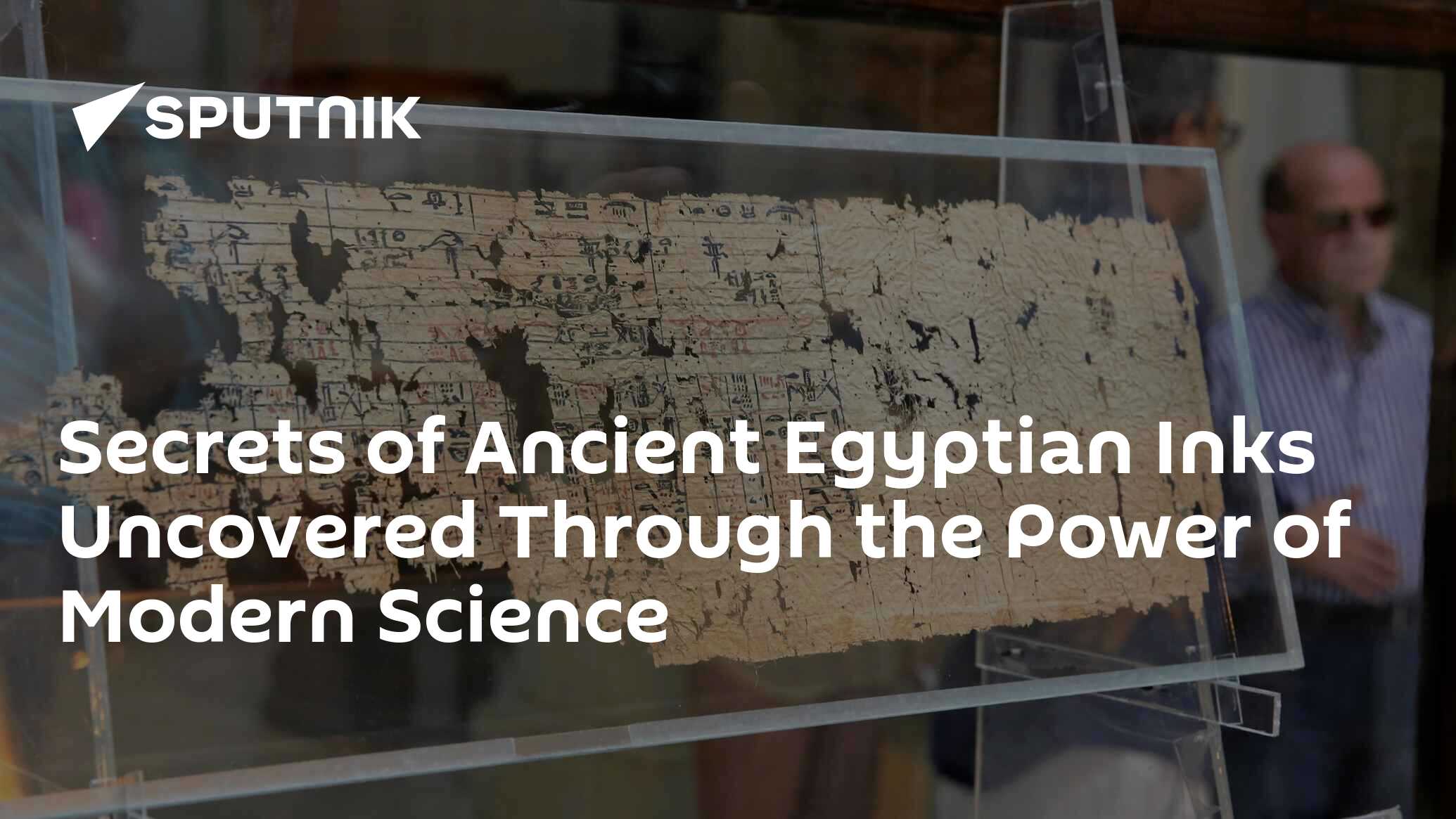 Secrets of Ancient Egyptian Inks Uncovered Through the Power of Modern ...