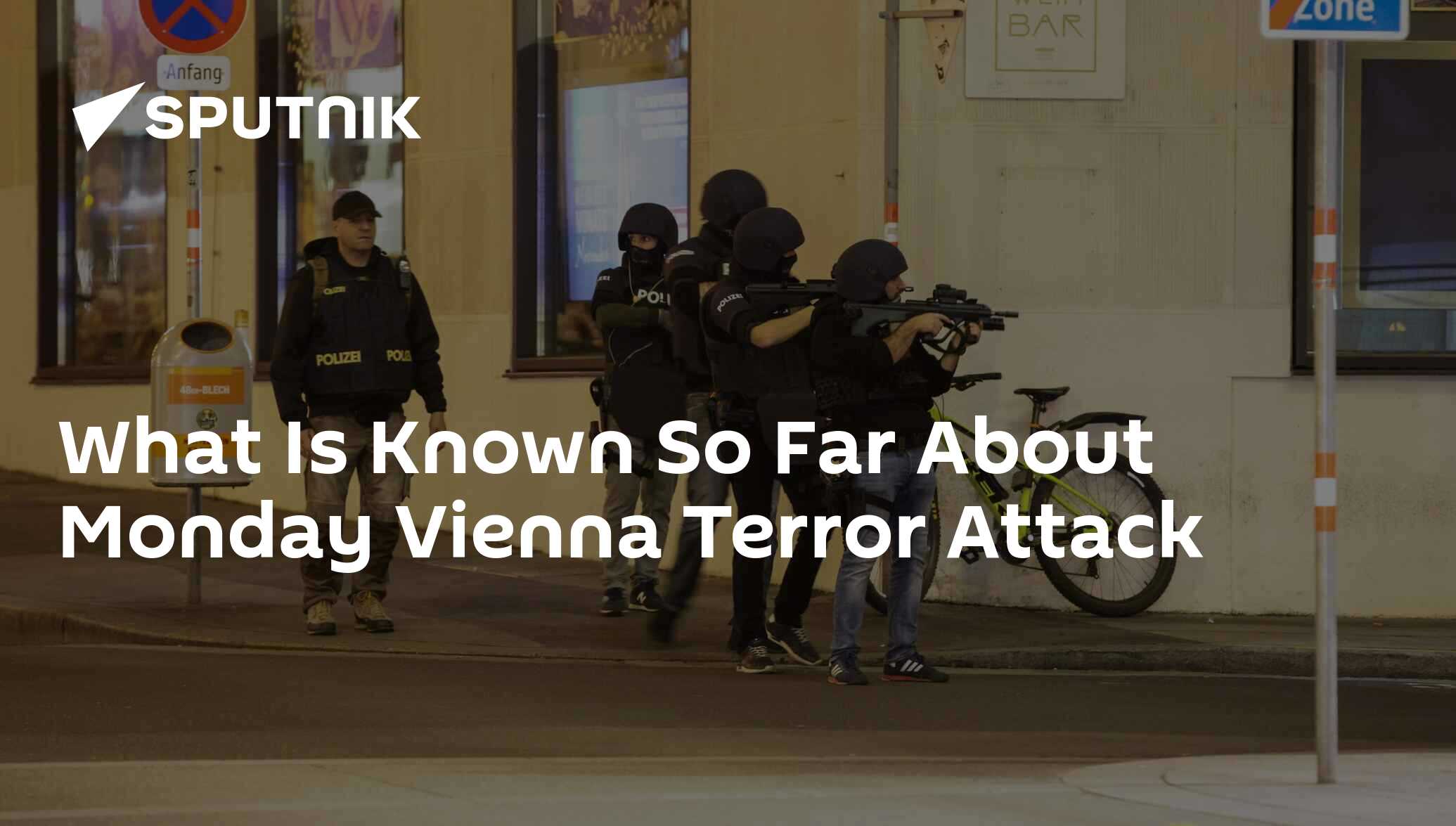 What Is Known So Far About Monday Vienna Terror Attack - 03.11.2020 ...