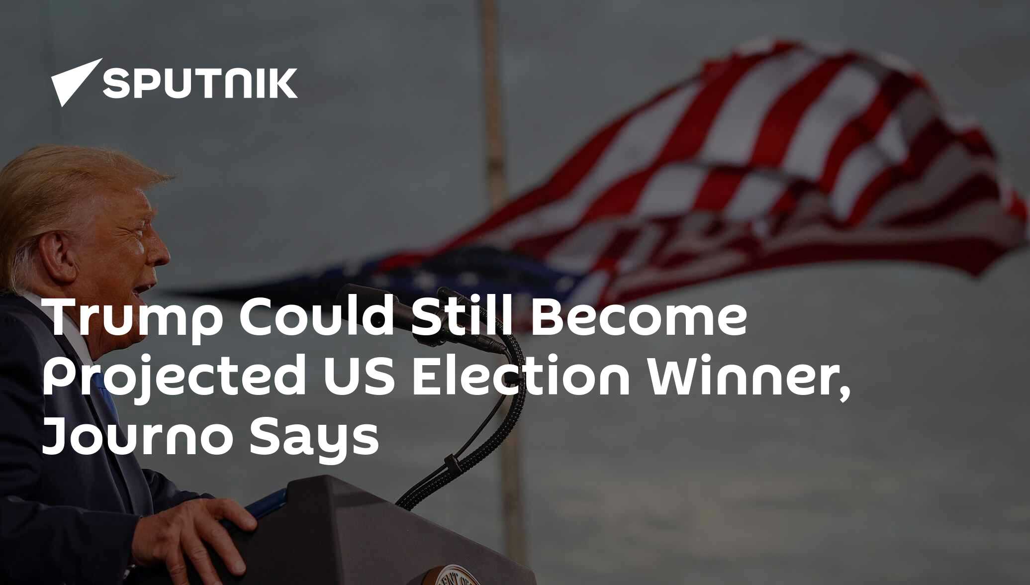 Trump Could Still Become Projected US Election Winner, Journo Says - 20 ...