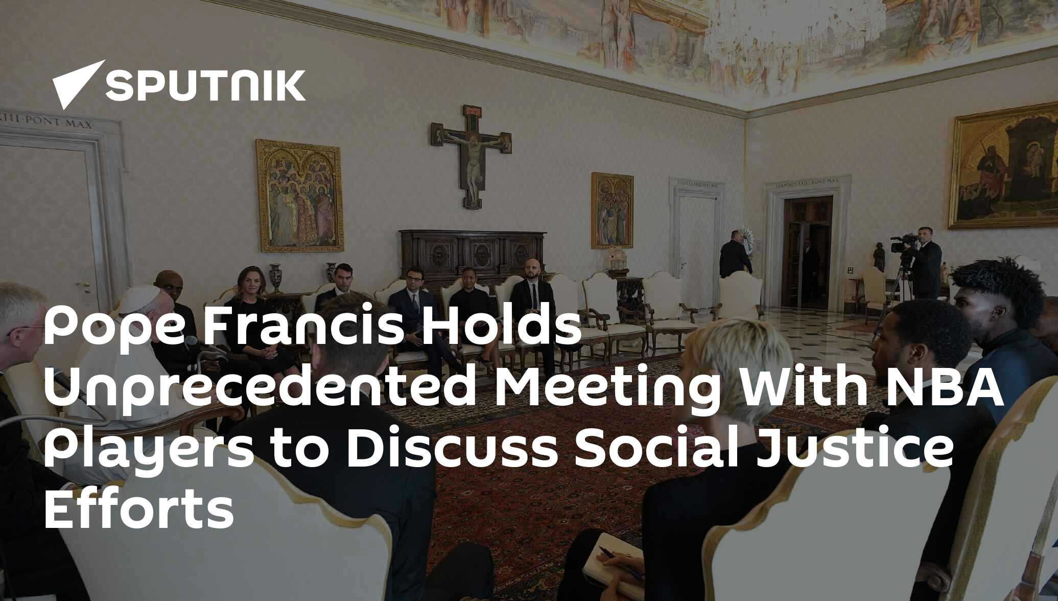 Pope Francis Holds Unprecedented Meeting With NBA Players to Discuss ...