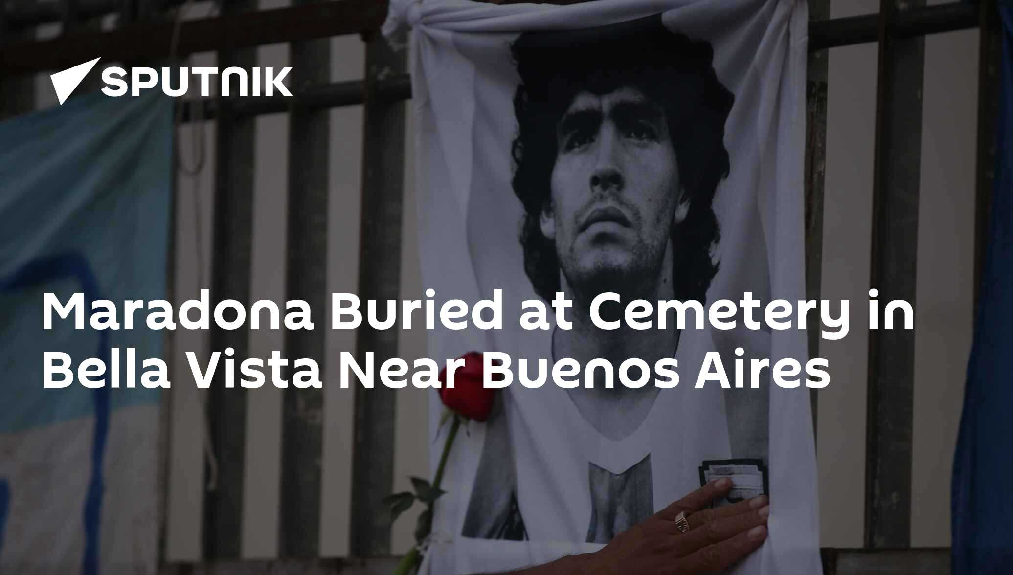 Maradona Buried at Cemetery in Bella Vista Near Buenos Aires - 27.11. ...