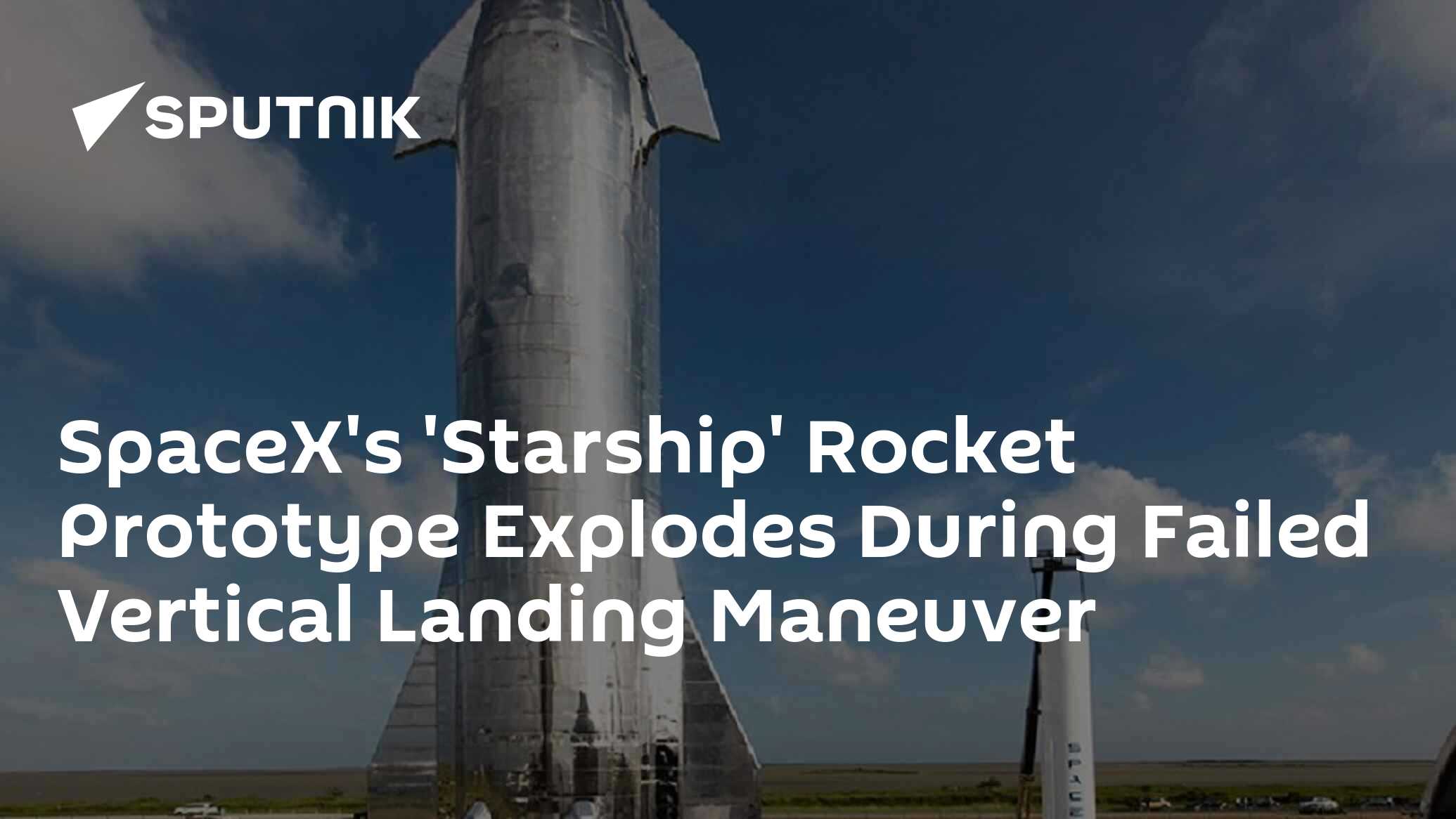 Spacexs Starship Rocket Prototype Explodes During Failed Vertical