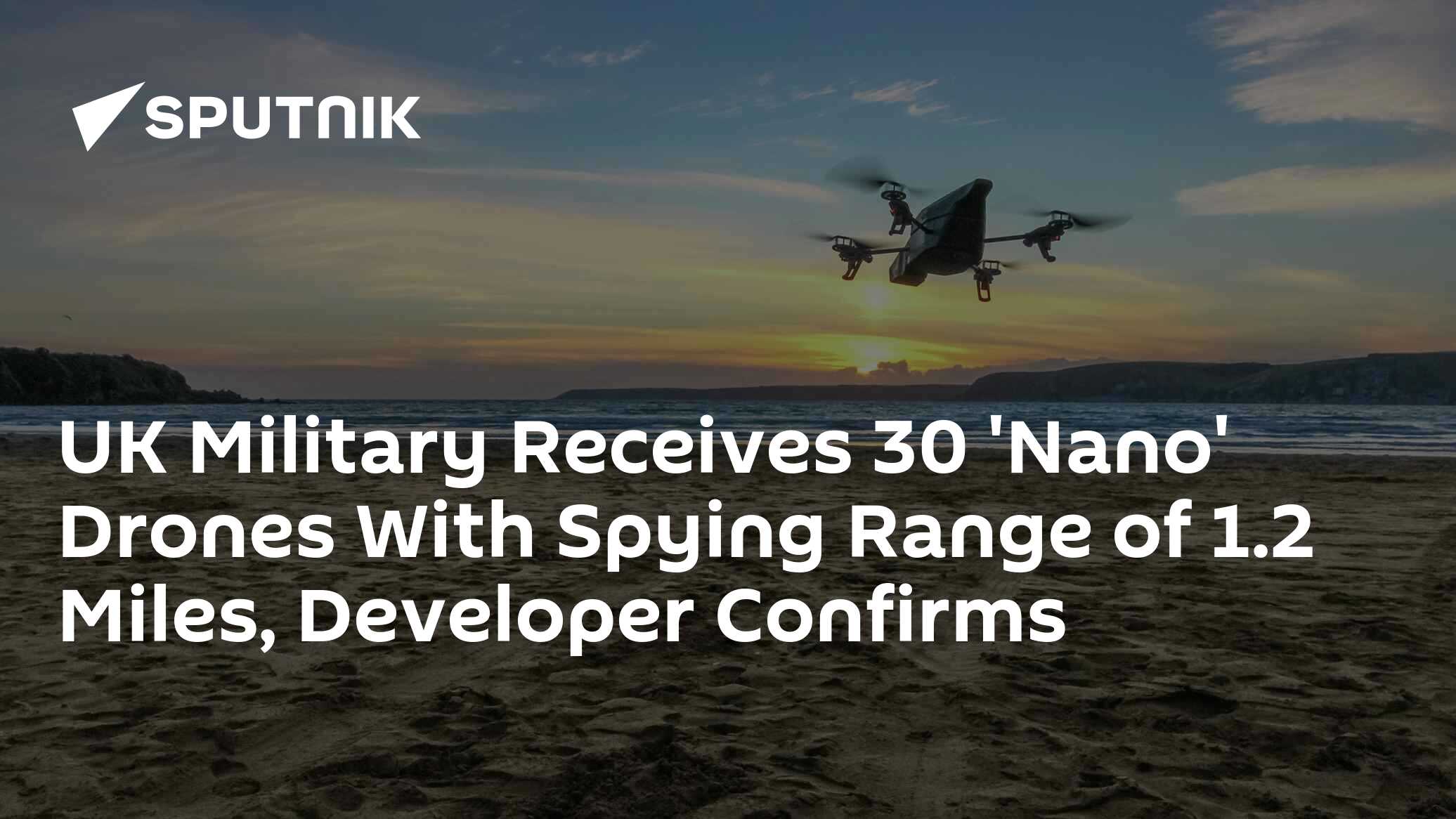 UK Military Receives 30 'Nano' Drones With Spying Range of 1.2 Miles ...