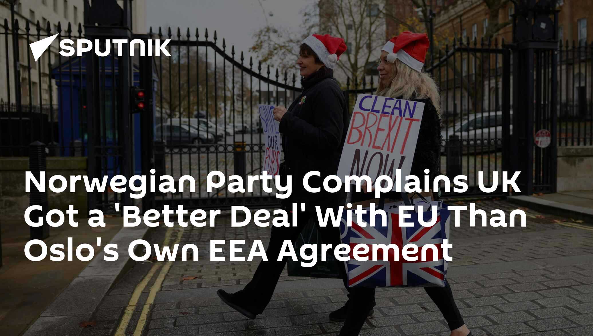 Norwegian Party Complains UK Got a 'Better Deal' With EU Than Oslo's ...