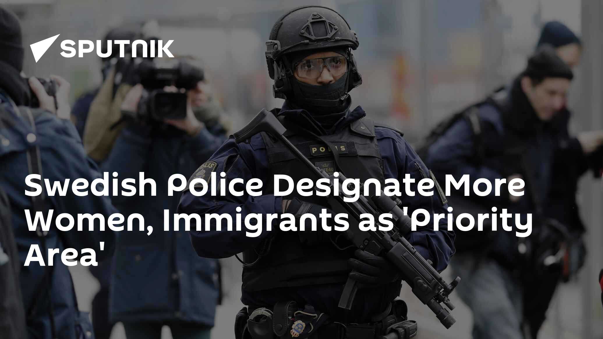 Swedish Police Designate More Women, Immigrants as 'Priority Area'