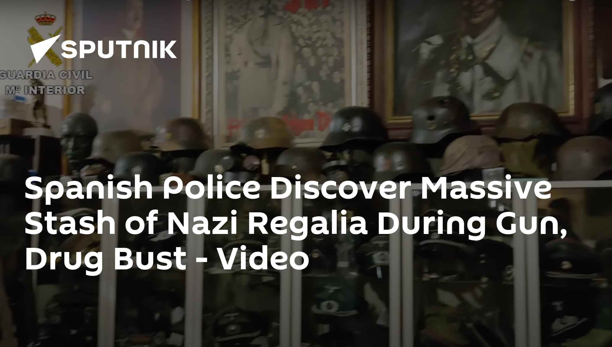Spanish Police Discover Massive Stash of Nazi Regalia During Gun, Drug ...
