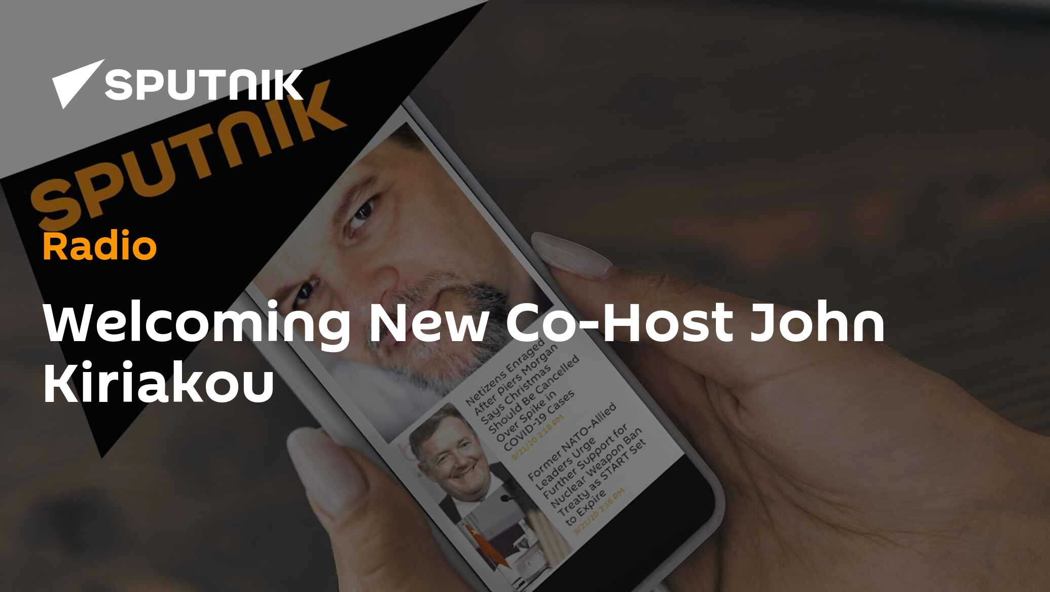 Welcoming New Co-Host John Kiriakou - 20.01.2021, Sputnik International