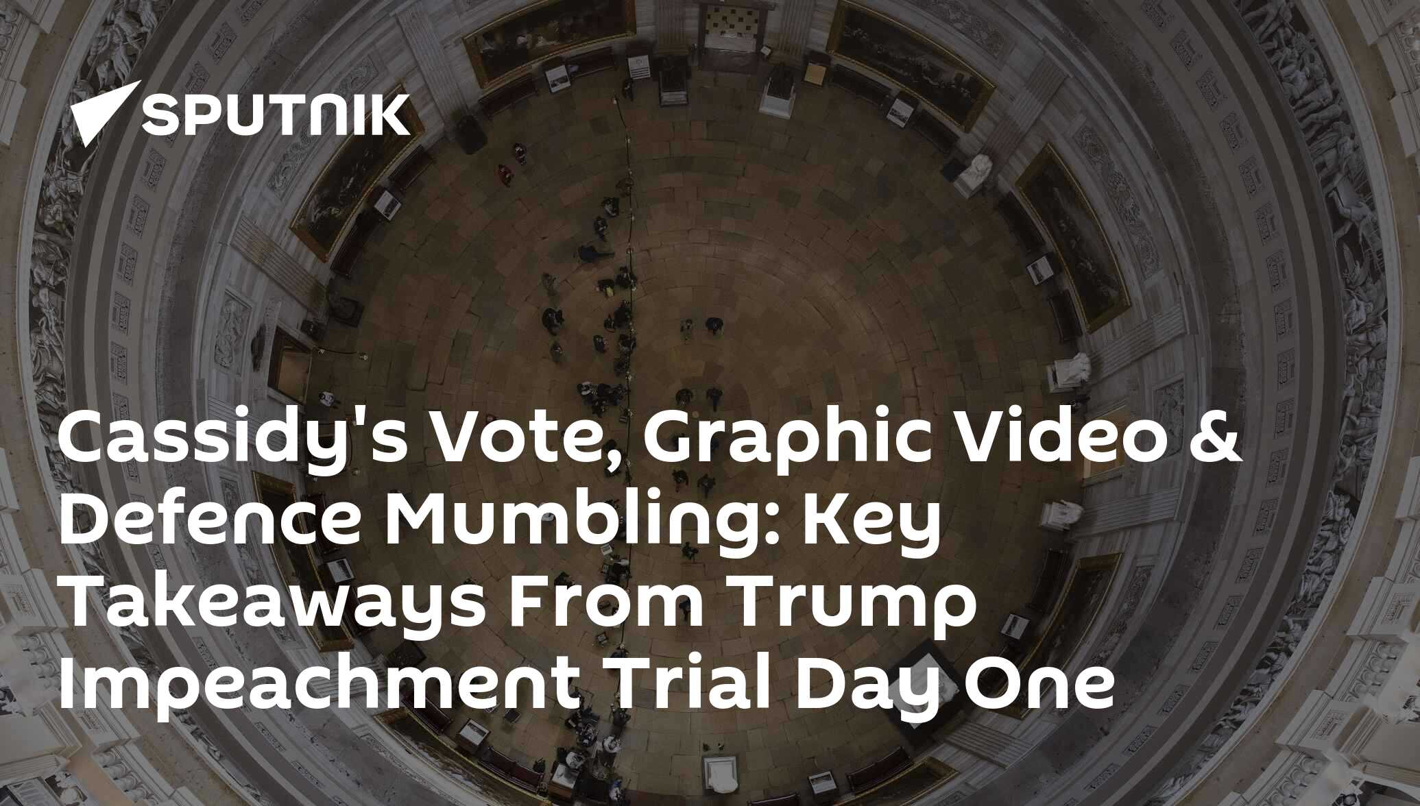 Cassidy's Vote, Graphic Video & Defence Mumbling: Key Takeaways From ...