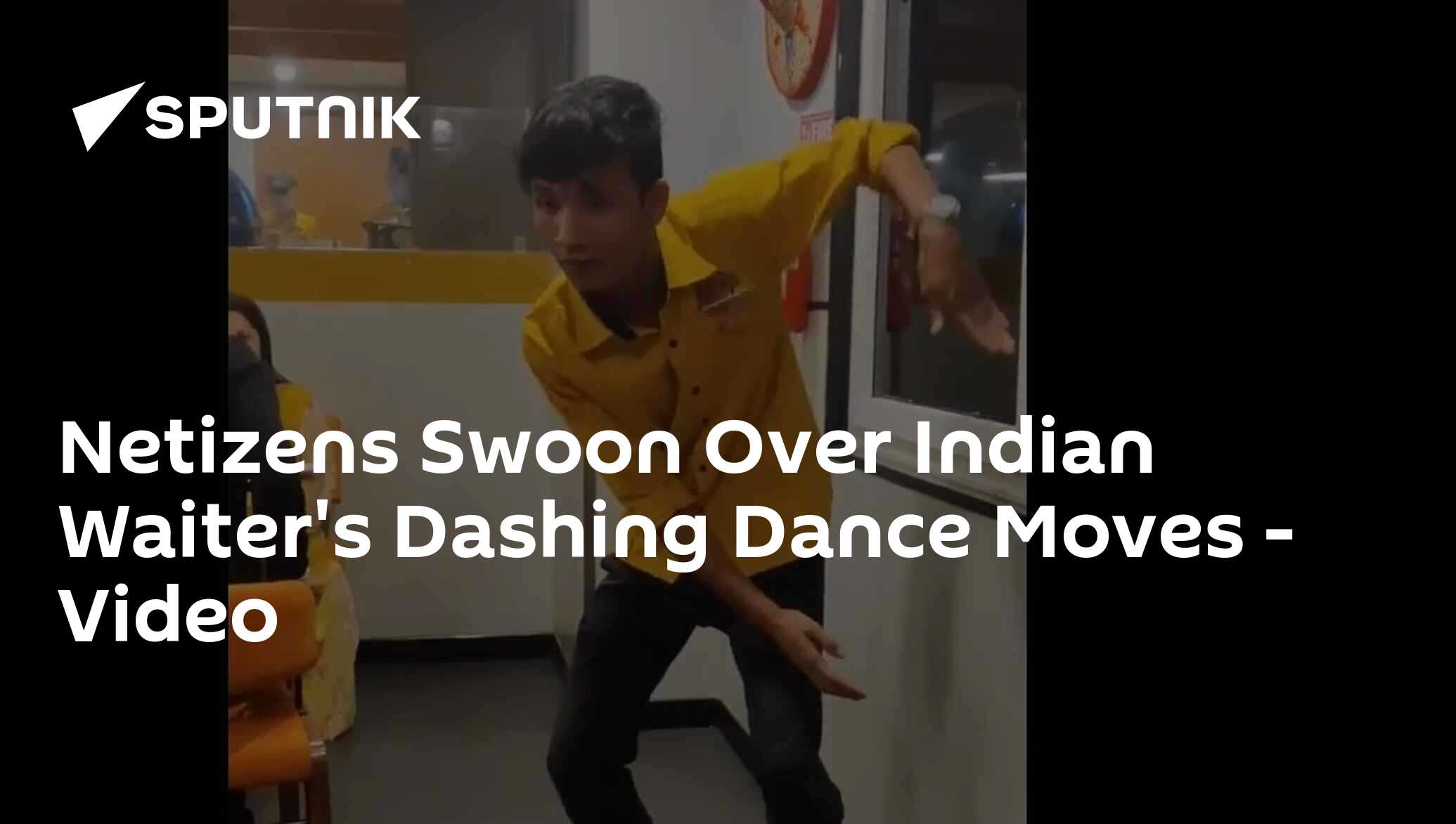 Netizens Swoon Over Indian Waiter's Dashing Dance Moves - Video - 12.02 ...