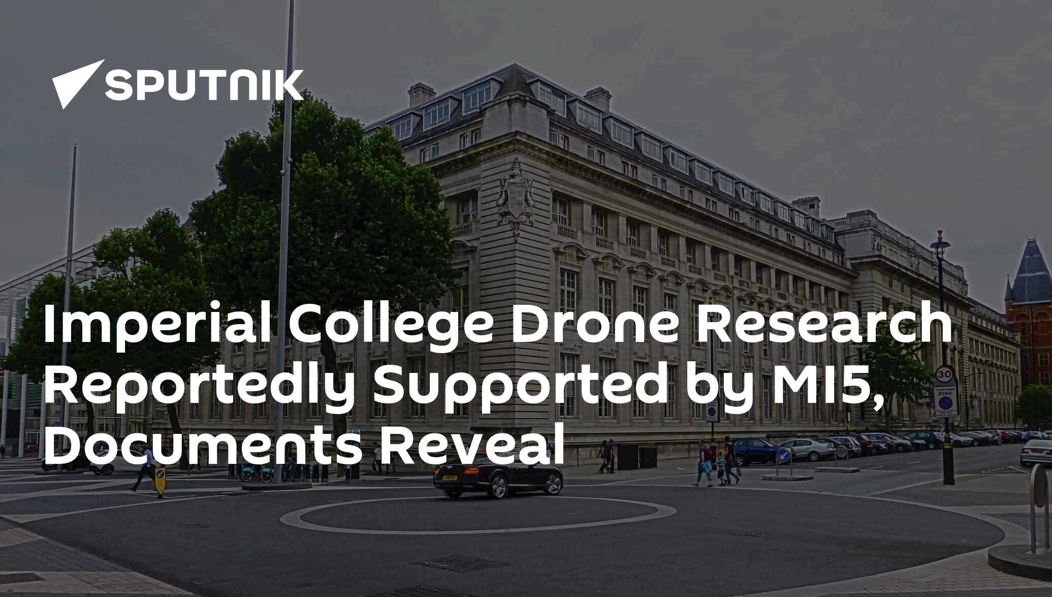 Imperial College Drone Research Reportedly Supported by MI5, Documents ...