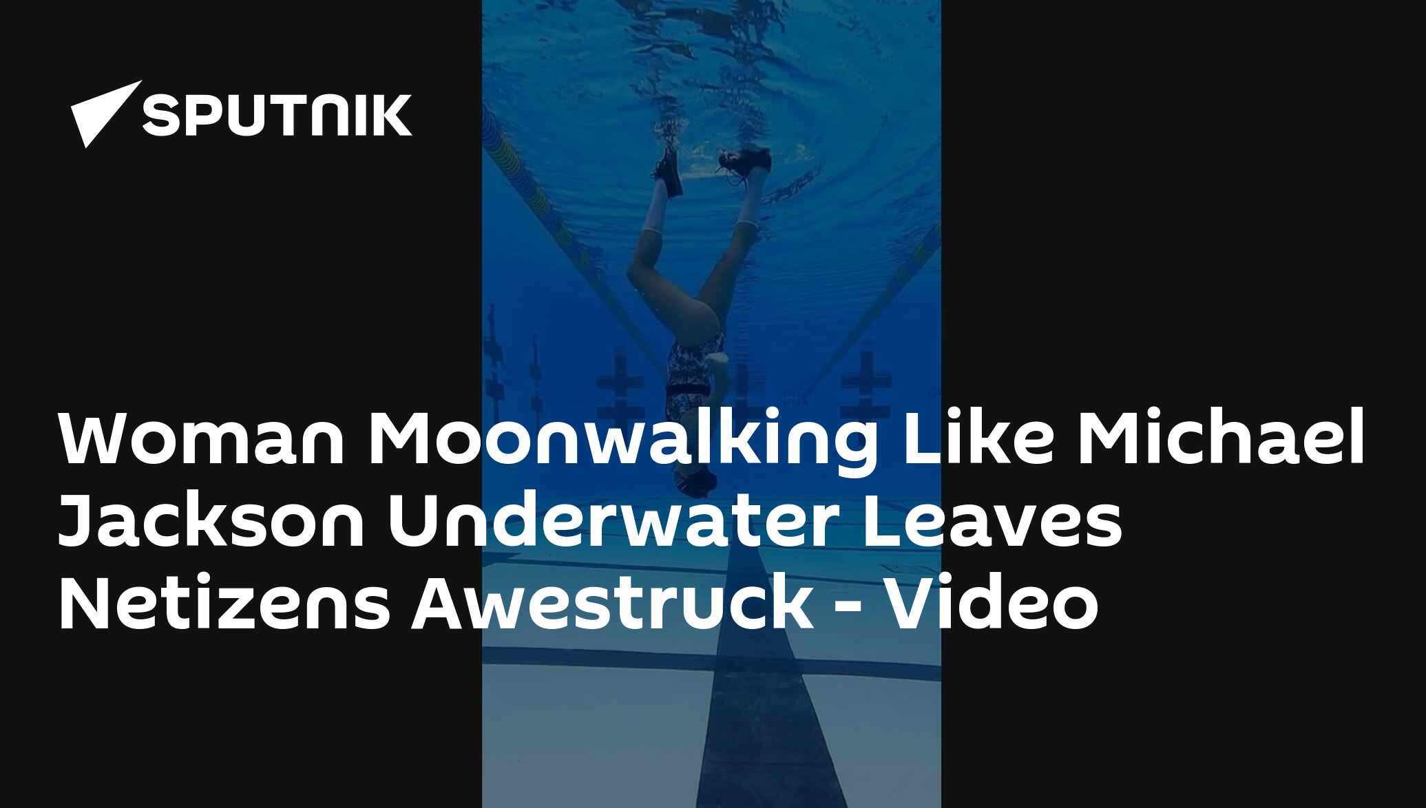 Woman Moonwalking Like Michael Jackson Underwater Leaves Netizens ...