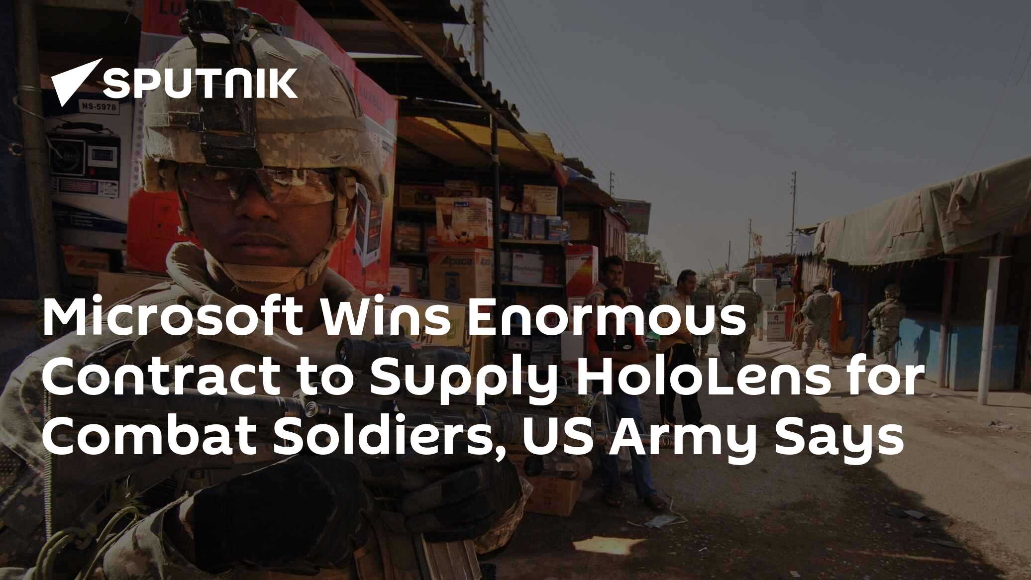 Microsoft Wins Enormous Contract to Supply HoloLens for Combat Soldiers ...