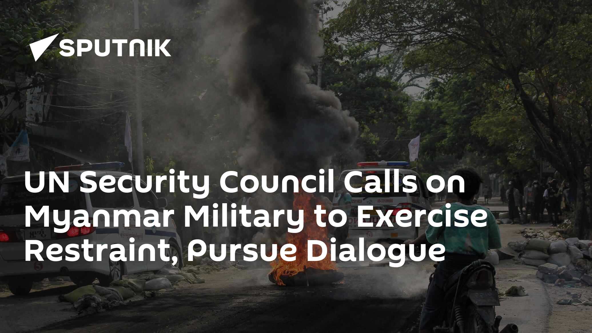 UN Security Council Calls on Myanmar Military to Exercise Restraint ...