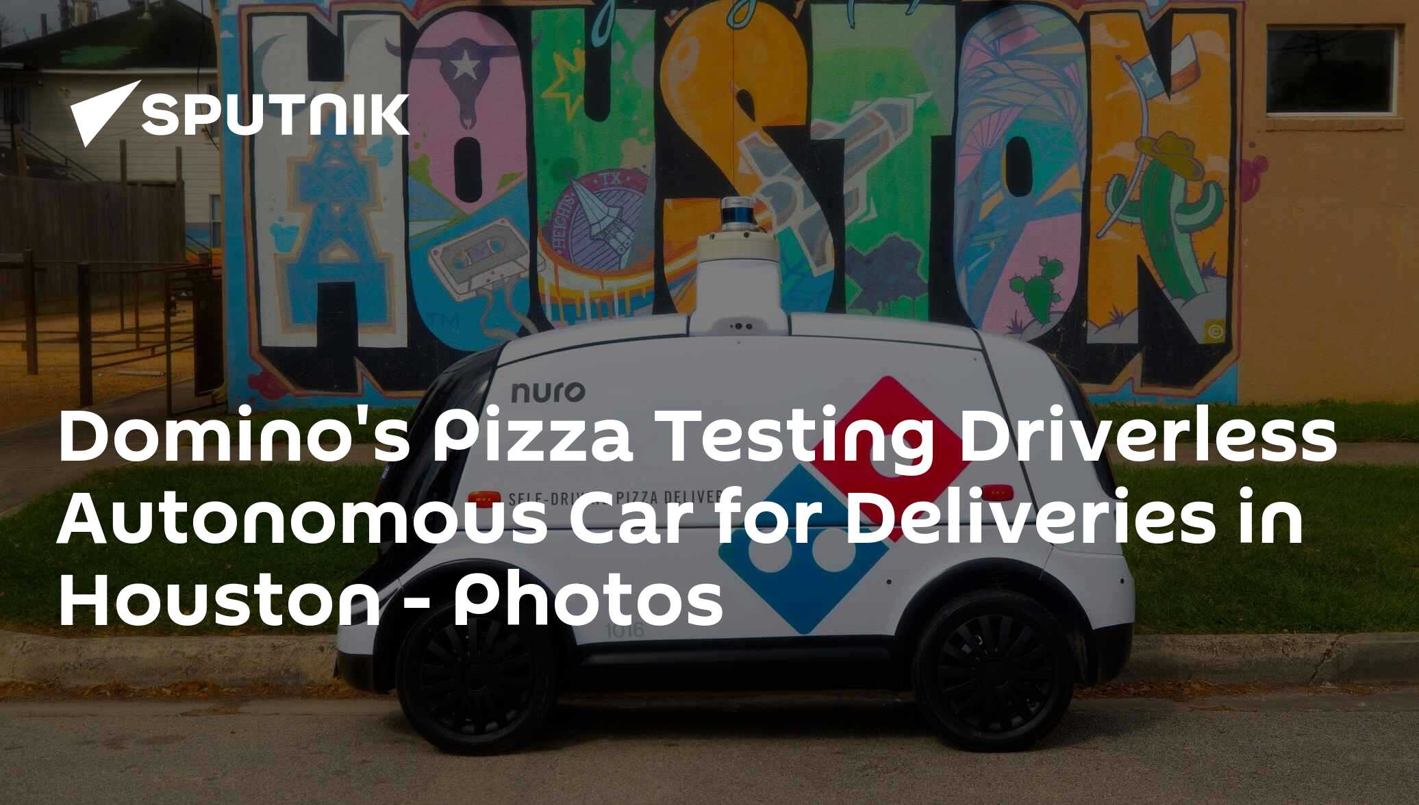 Domino's Pizza Testing Driverless Autonomous Car for Deliveries in ...