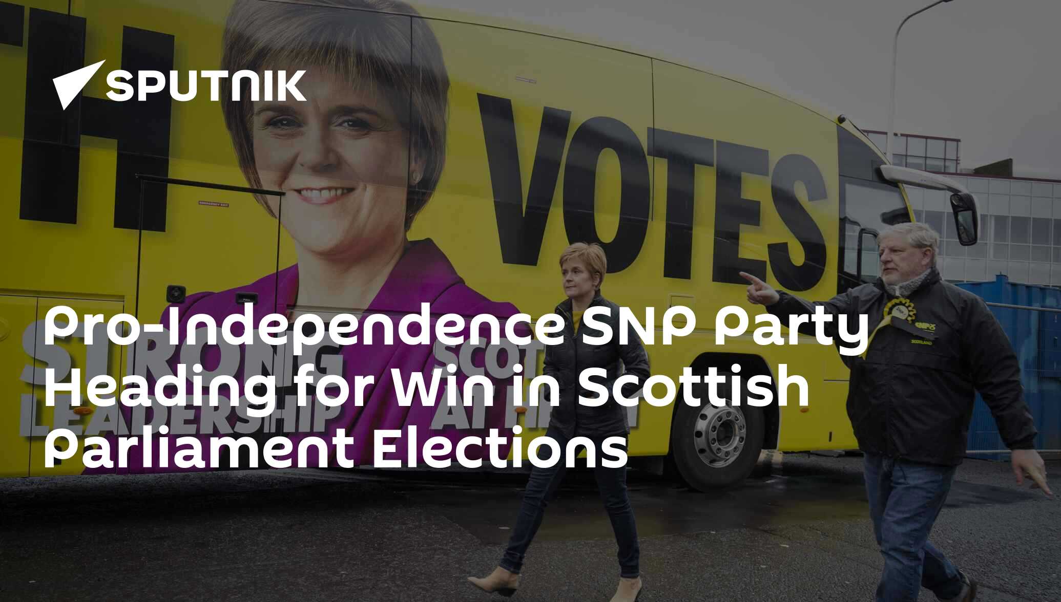 Pro-Independence SNP Party Heading for Win in Scottish Parliament ...