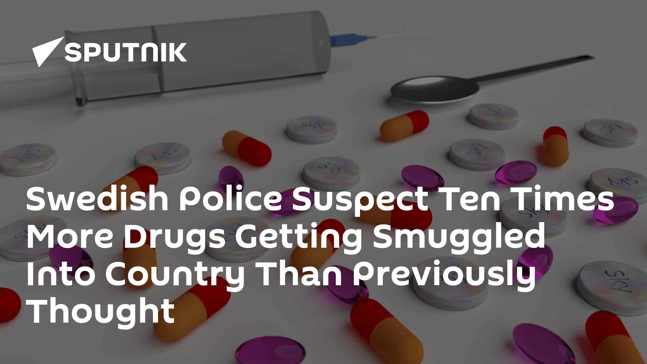 Swedish Police Suspect Ten Times More Drugs Getting Smuggled Into ...