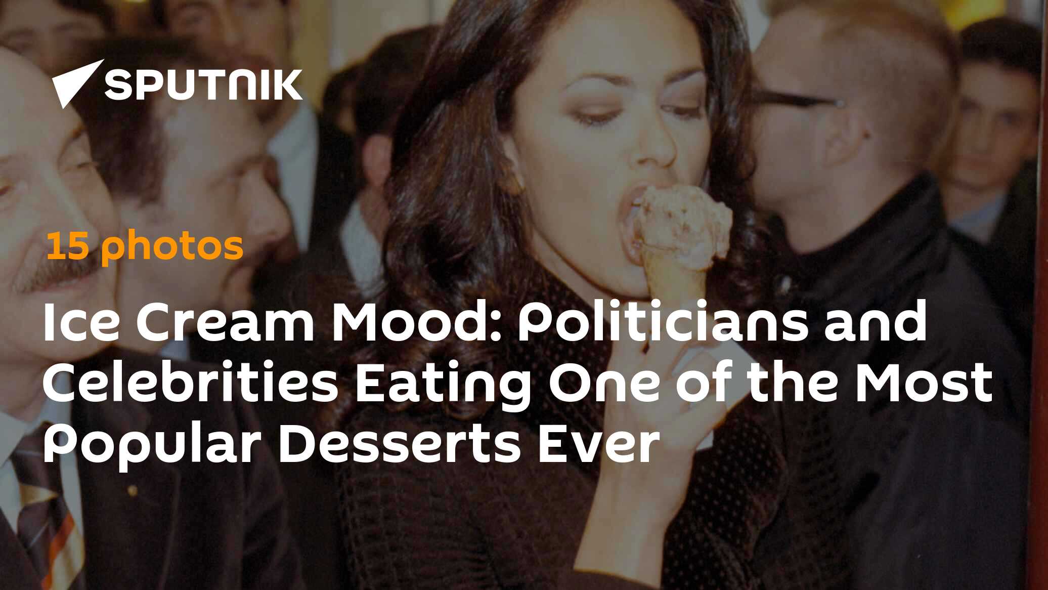 Ice Cream Mood: Politicians and Celebrities Eating One of the Most ...