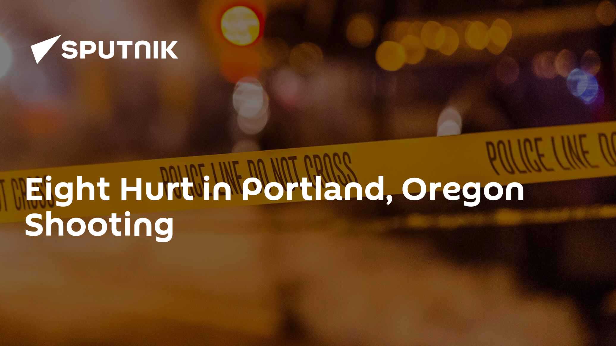 Eight Hurt in Portland, Oregon Shooting - 17.07.2021, Sputnik International