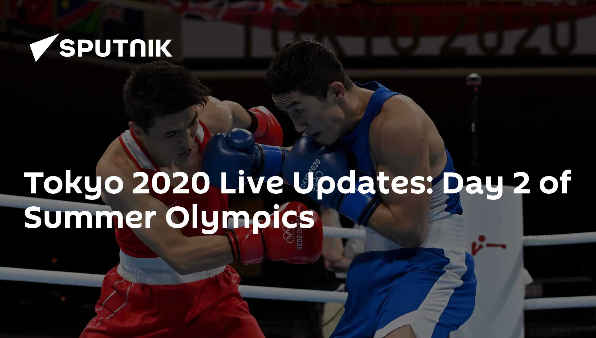 Tokyo 2020 Live Updates: Day 2 of Summer Olympics - 25.07.2021, Sputnik ...