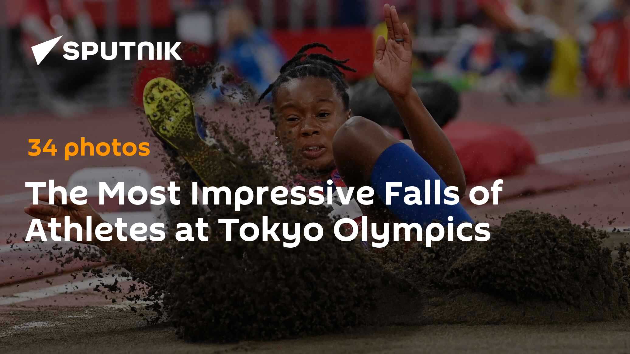 The Most Impressive Falls of Athletes at Tokyo Olympics