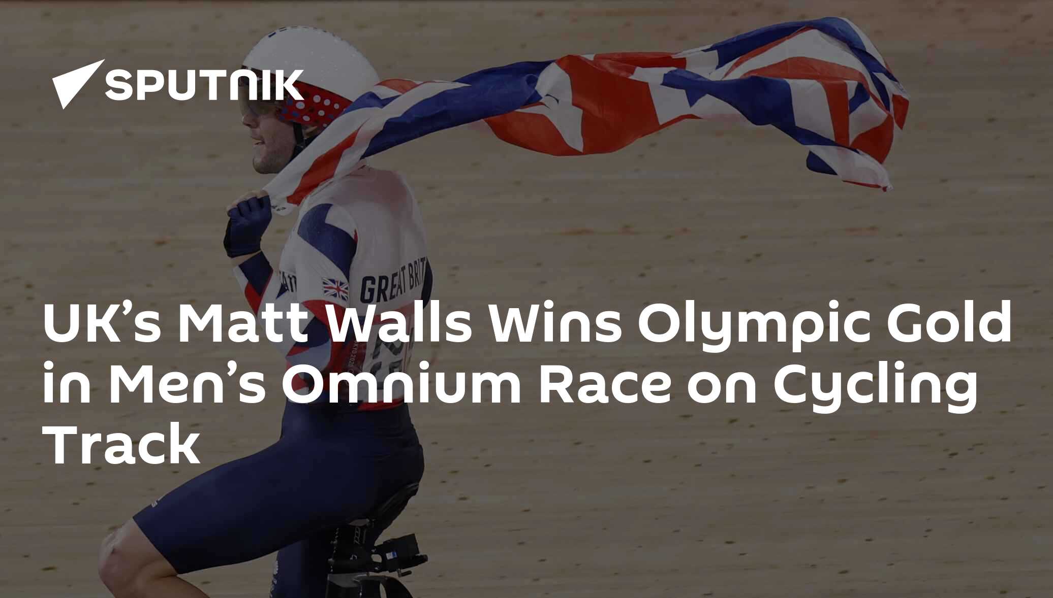 UK’s Matt Walls Wins Olympic Gold in Men’s Omnium Race on Cycling Track