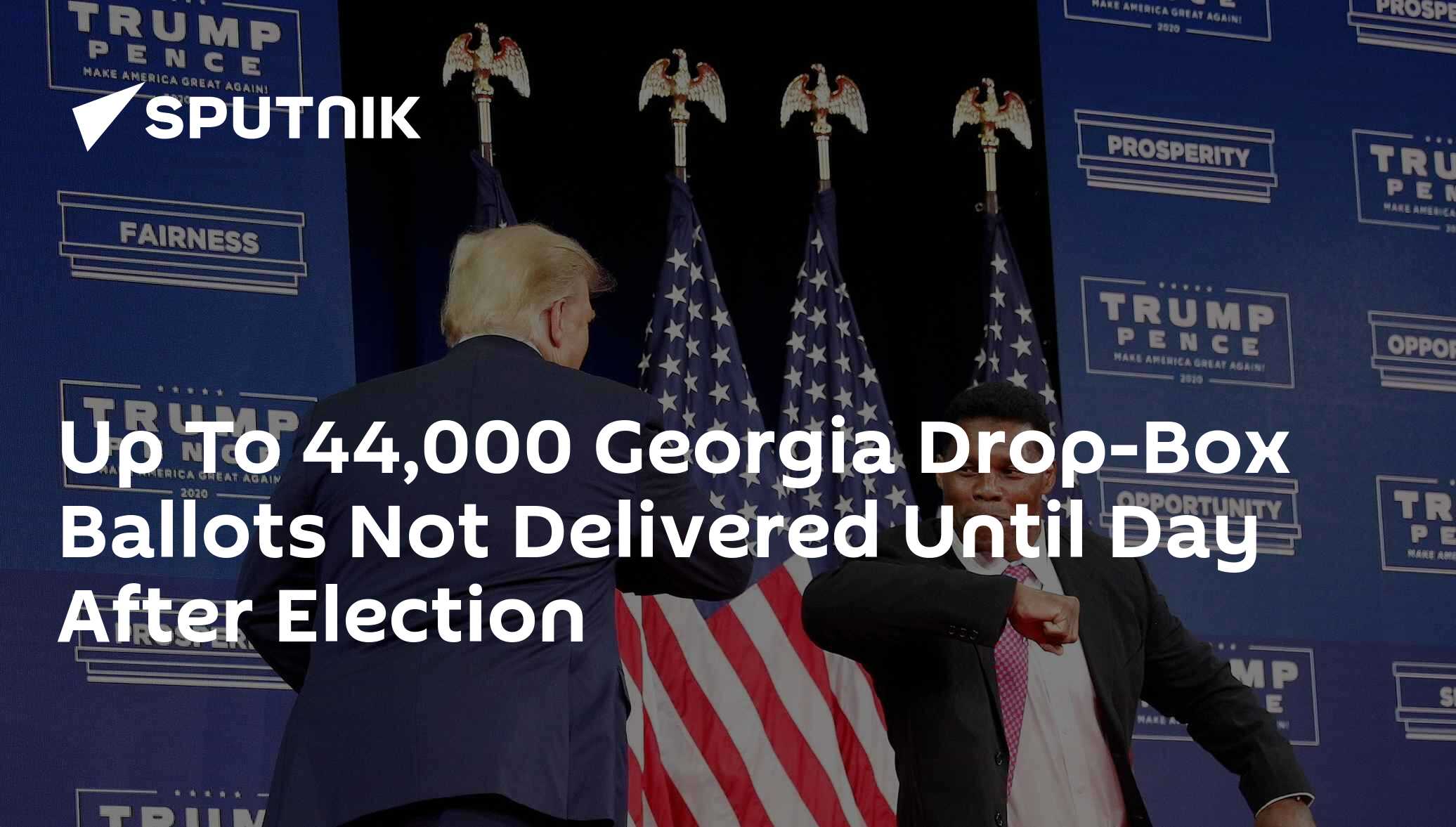 Up To 44,000 Georgia Drop-Box Ballots Not Delivered Until Day After ...