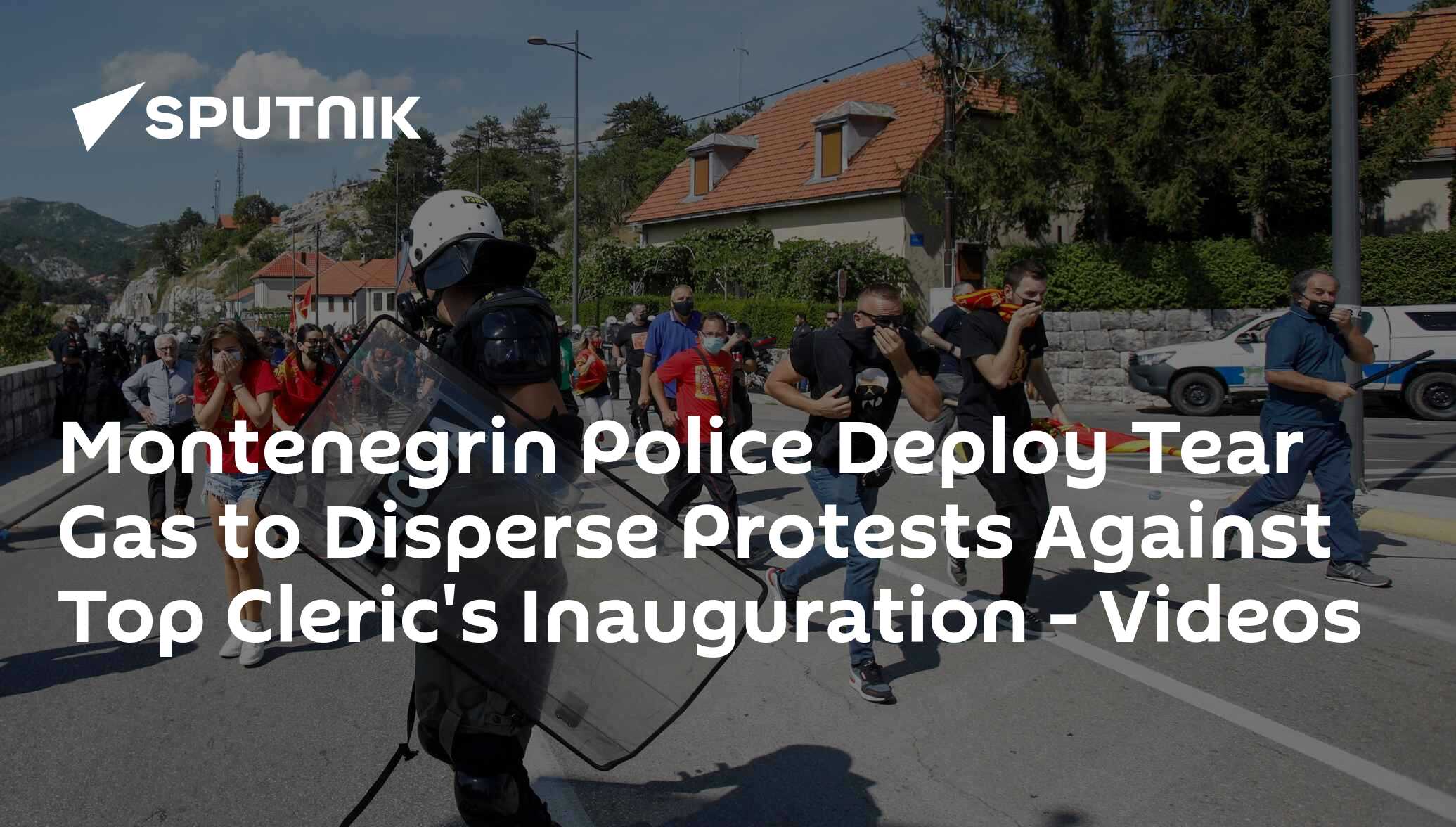 Montenegrin Police Deploy Tear Gas to Disperse Protests Against Top ...