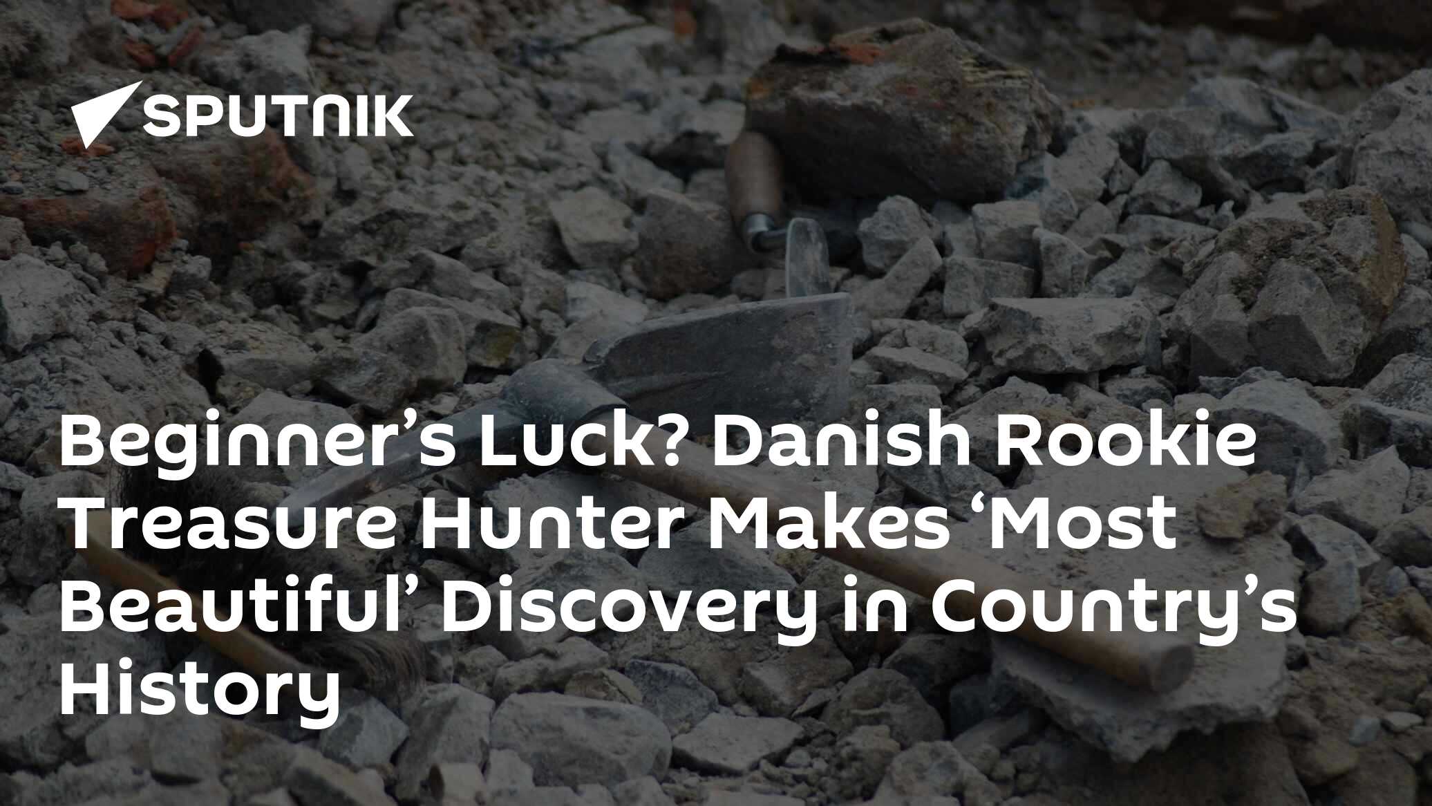 Beginner’s Luck? Danish Rookie Treasure Hunter Makes ‘Most Beautiful ...