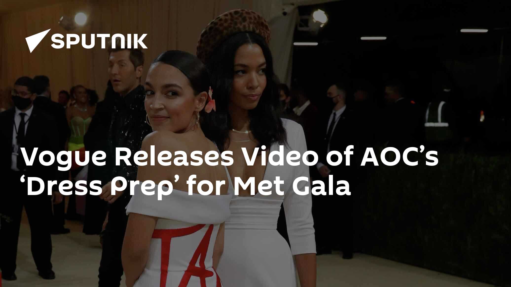 Vogue Releases Video of AOC’s ‘Dress Prep’ for Met Gala - 18.09.2021 ...
