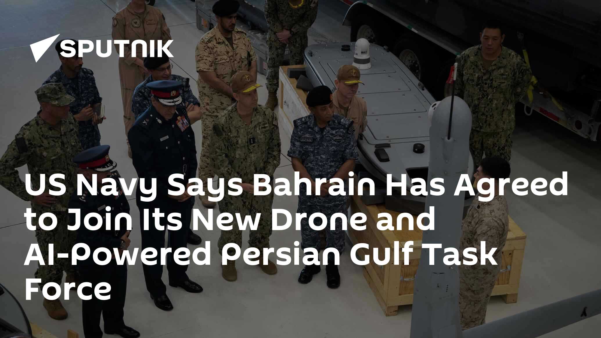US Navy Says Bahrain Has Agreed to Join Its New Drone and AI-Powered ...