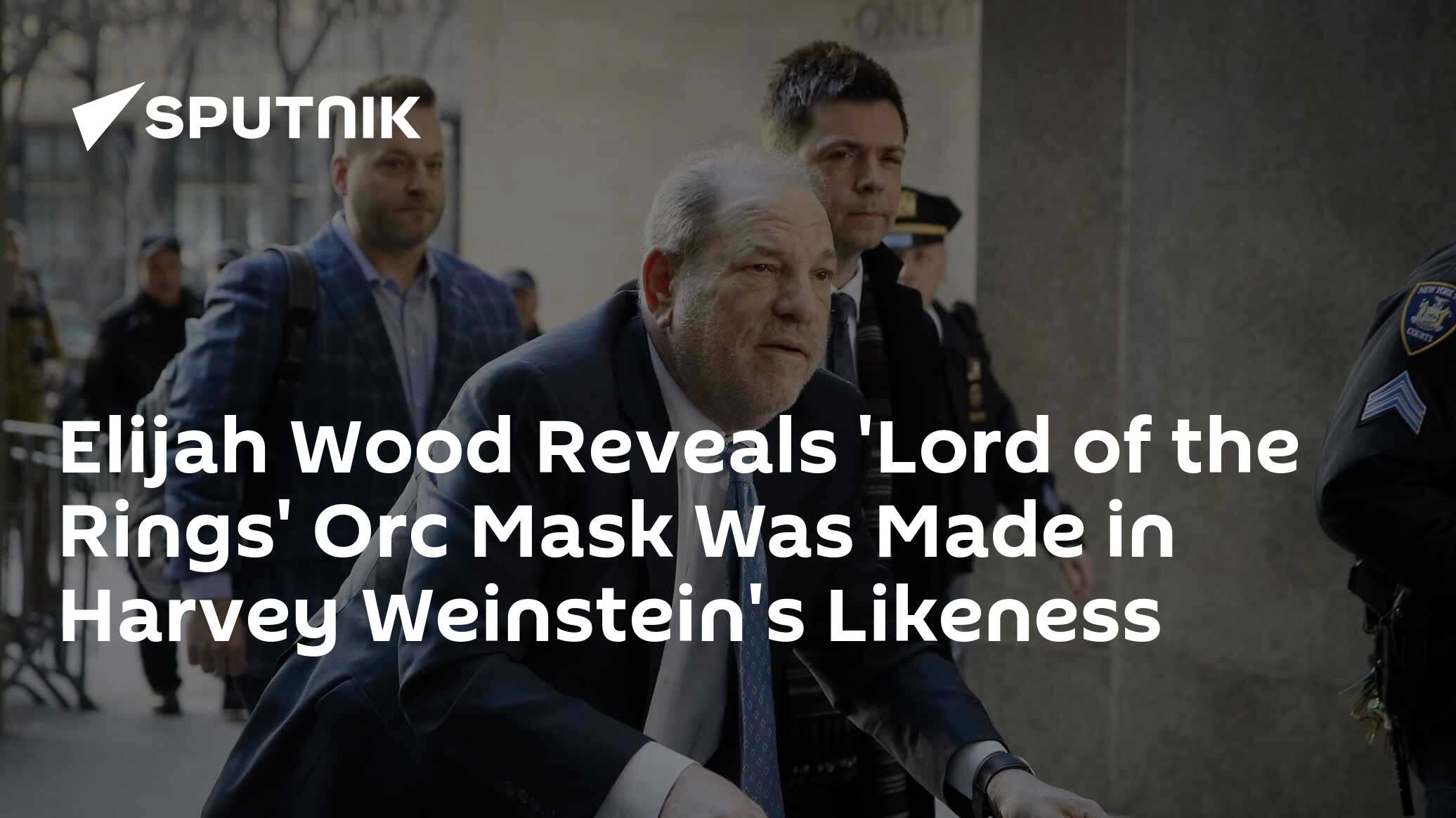 Elijah Wood Reveals 'Lord of the Rings' Orc Mask Was Made in Harvey ...