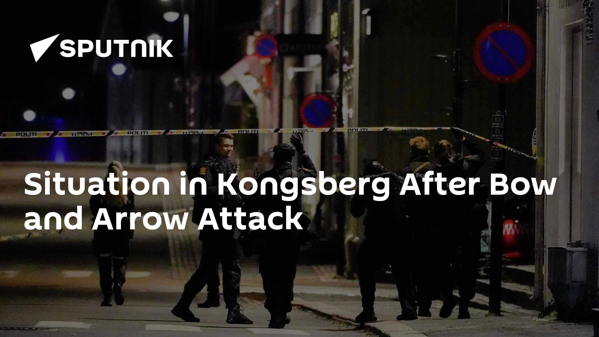 Situation in Kongsberg After Bow and Arrow Attack - 14.10.2021, Sputnik ...