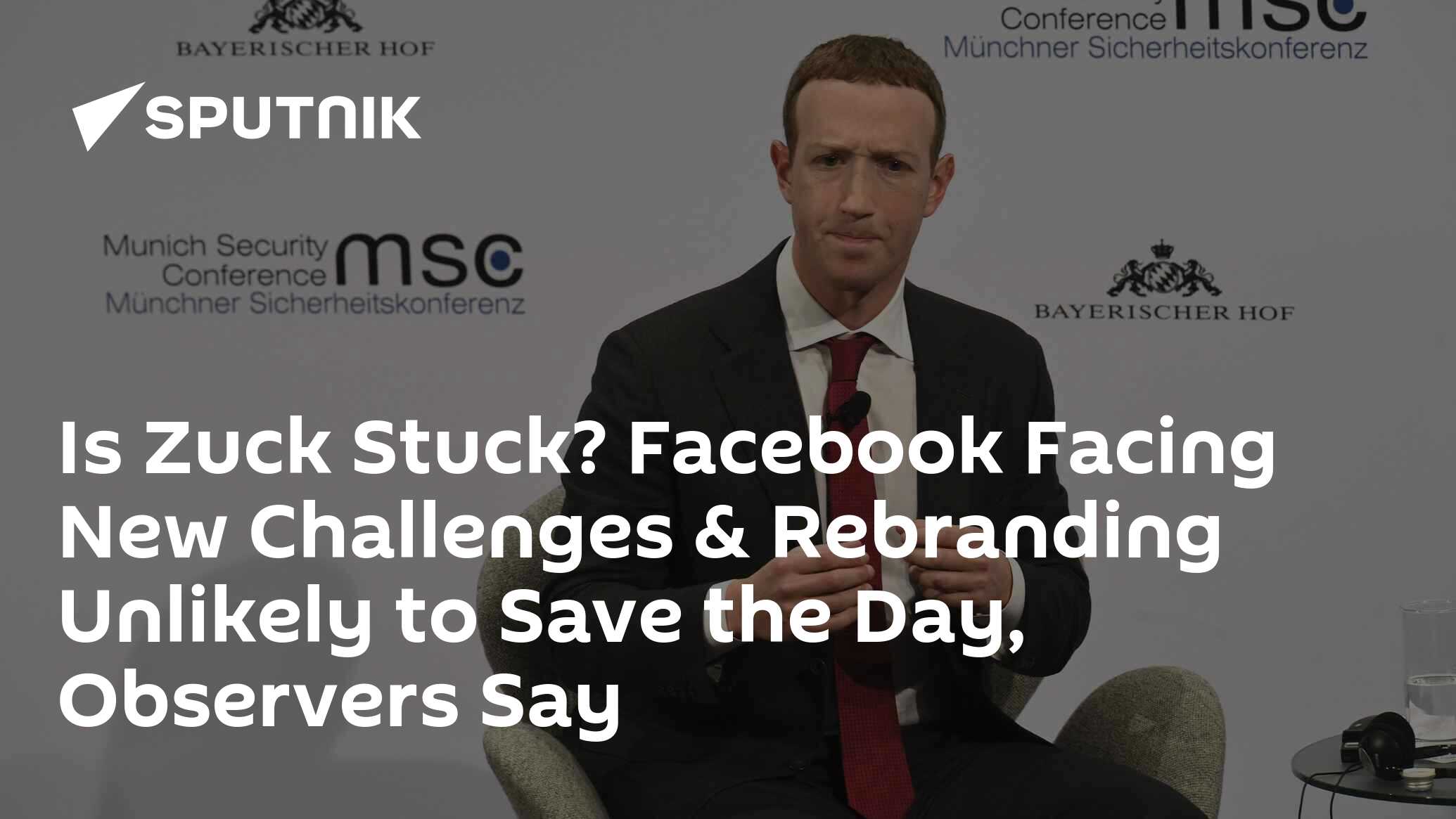 Is Zuck Stuck? Facebook Facing New Challenges & Rebranding Unlikely to ...