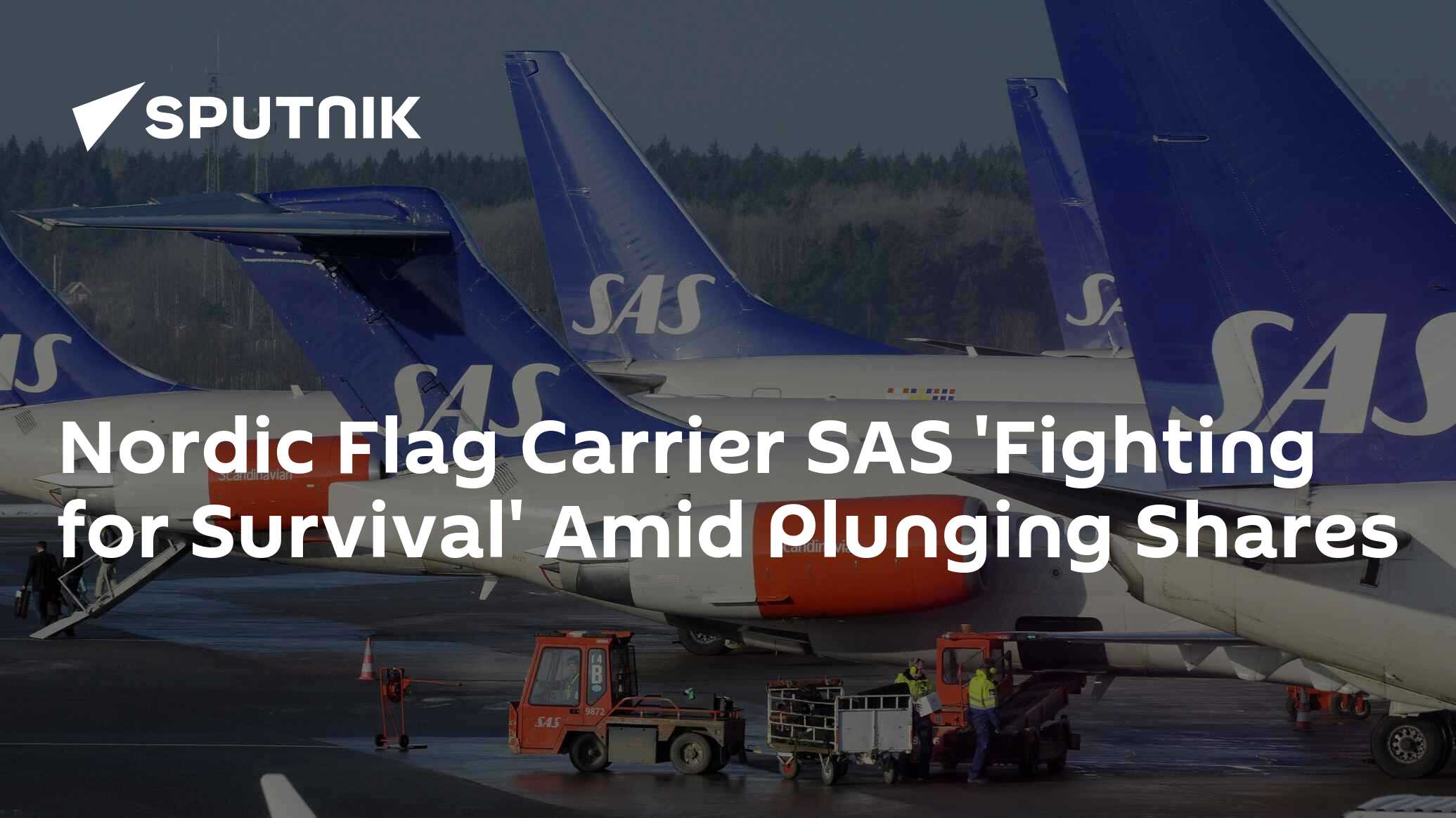 Nordic Flag Carrier SAS 'Fighting for Survival' Amid Plunging Shares ...