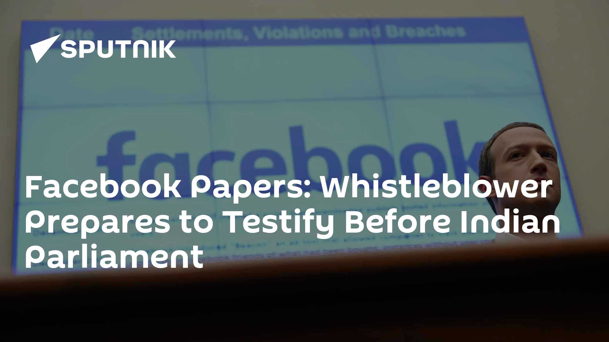 Facebook Papers: Whistleblower Prepares to Testify Before Indian ...
