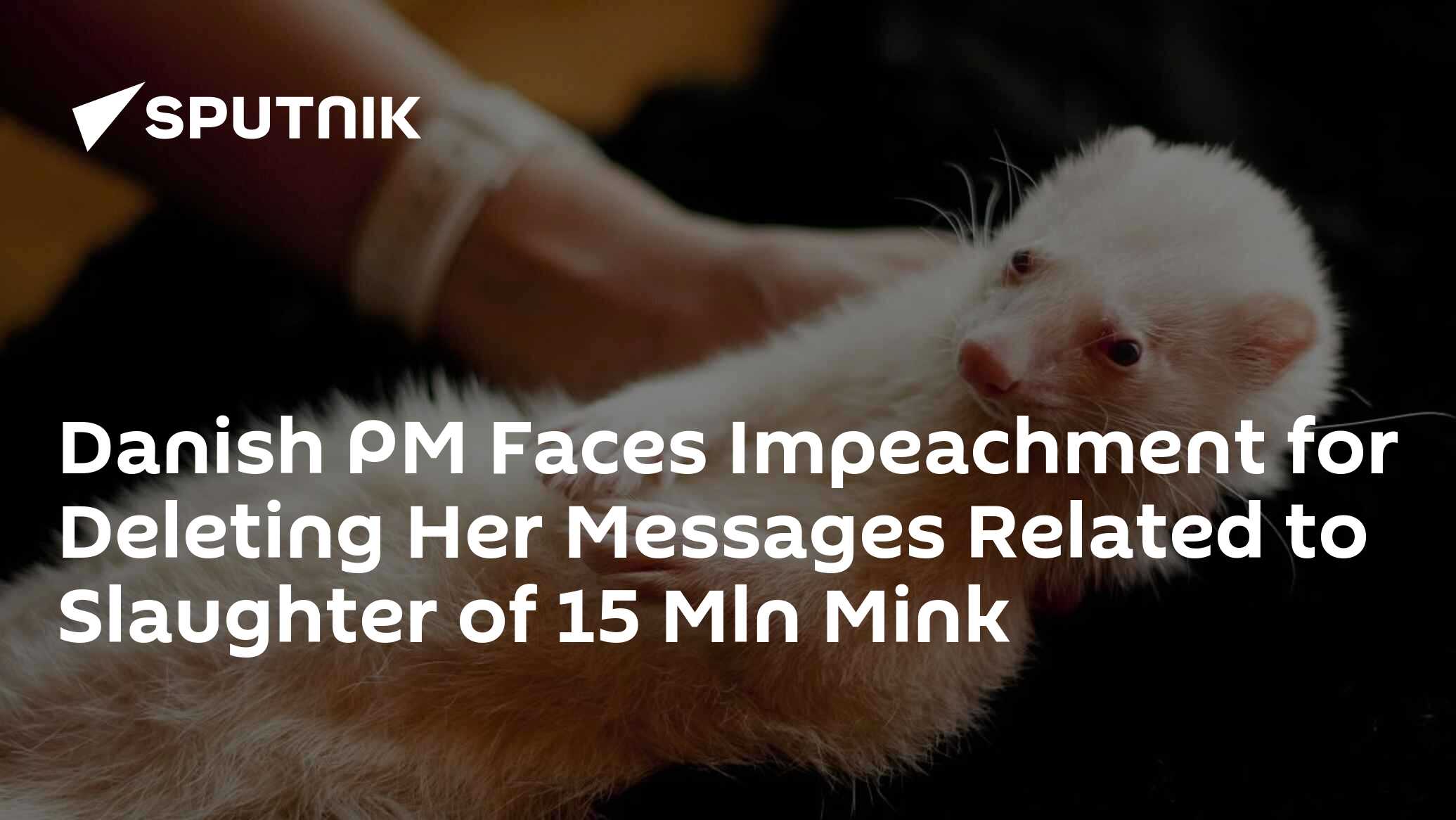 Danish PM Faces Impeachment for Deleting Her Messages Related to ...