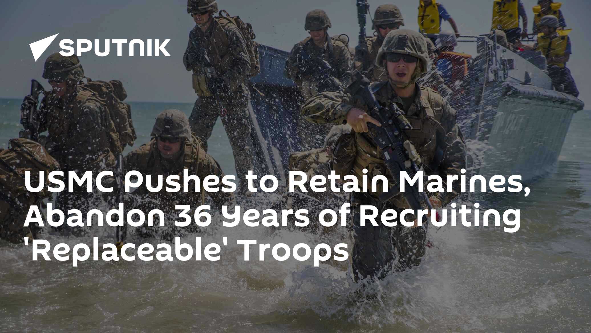 USMC Pushes to Retain Marines, Abandon 36 Years of Recruiting ...