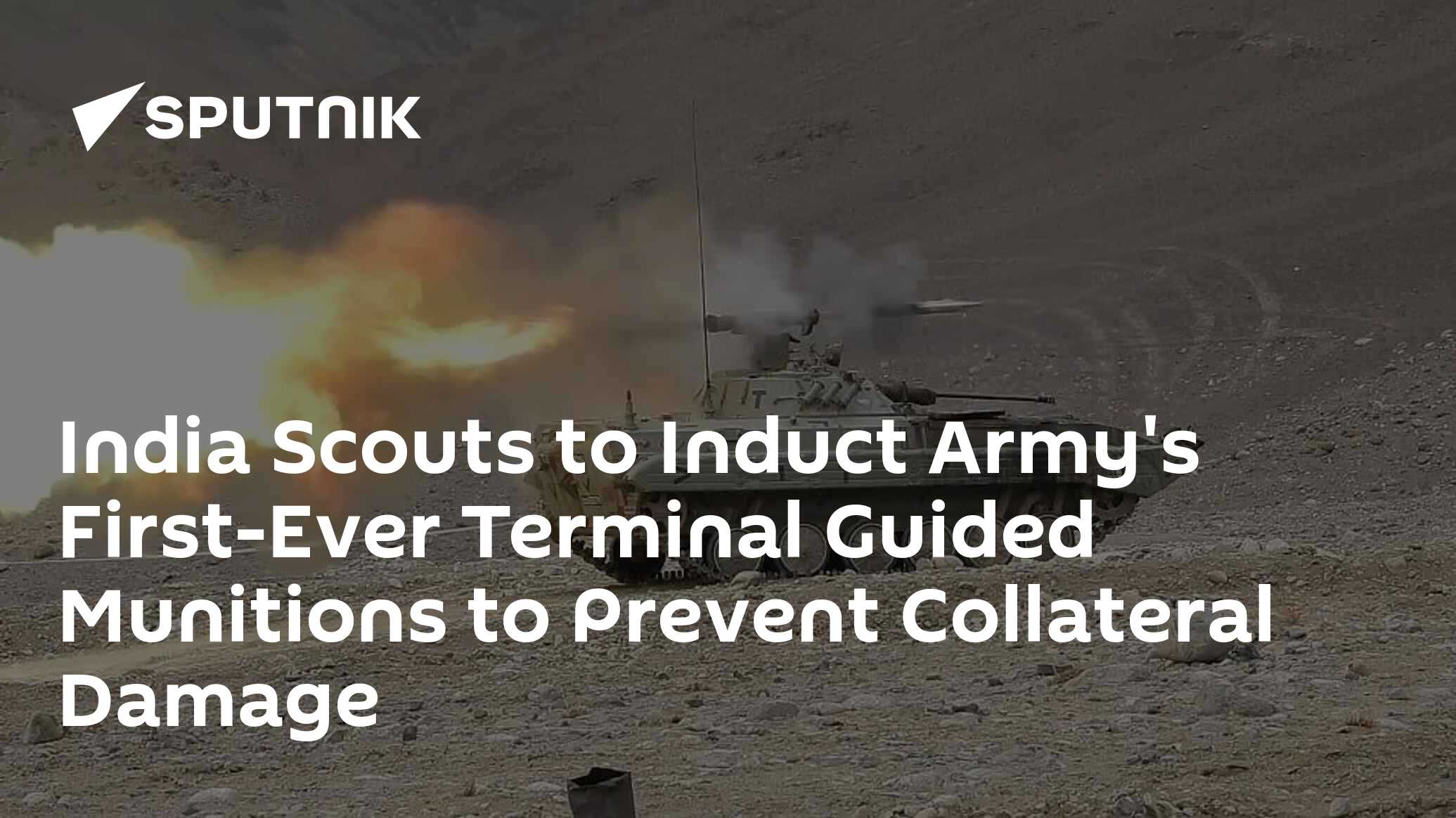 India Scouts to Induct Army's First-Ever Terminal Guided Munitions to ...
