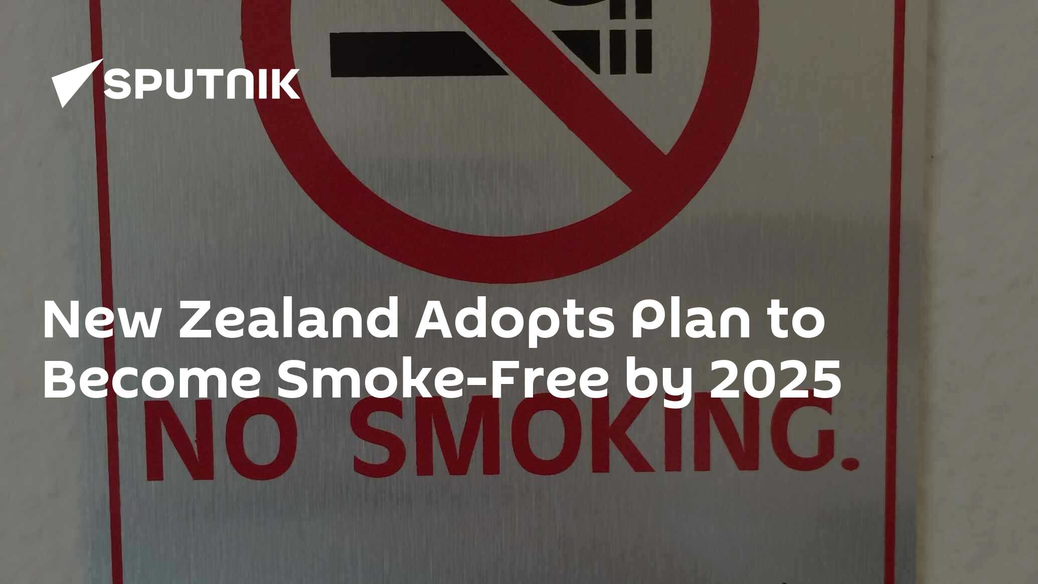 New Zealand Adopts Plan to Become Smoke-Free by 2025