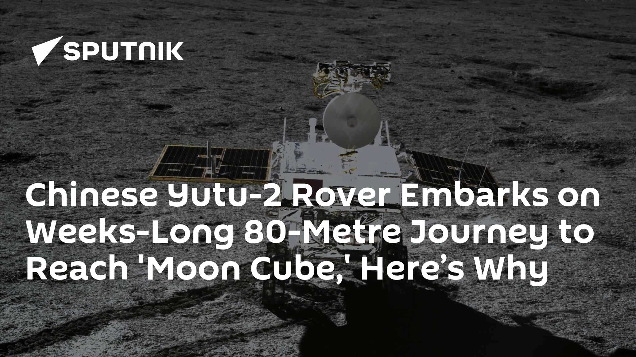 Chinese Yutu-2 Rover Embarks on Weeks-Long 80-Metre Journey to Reach ...