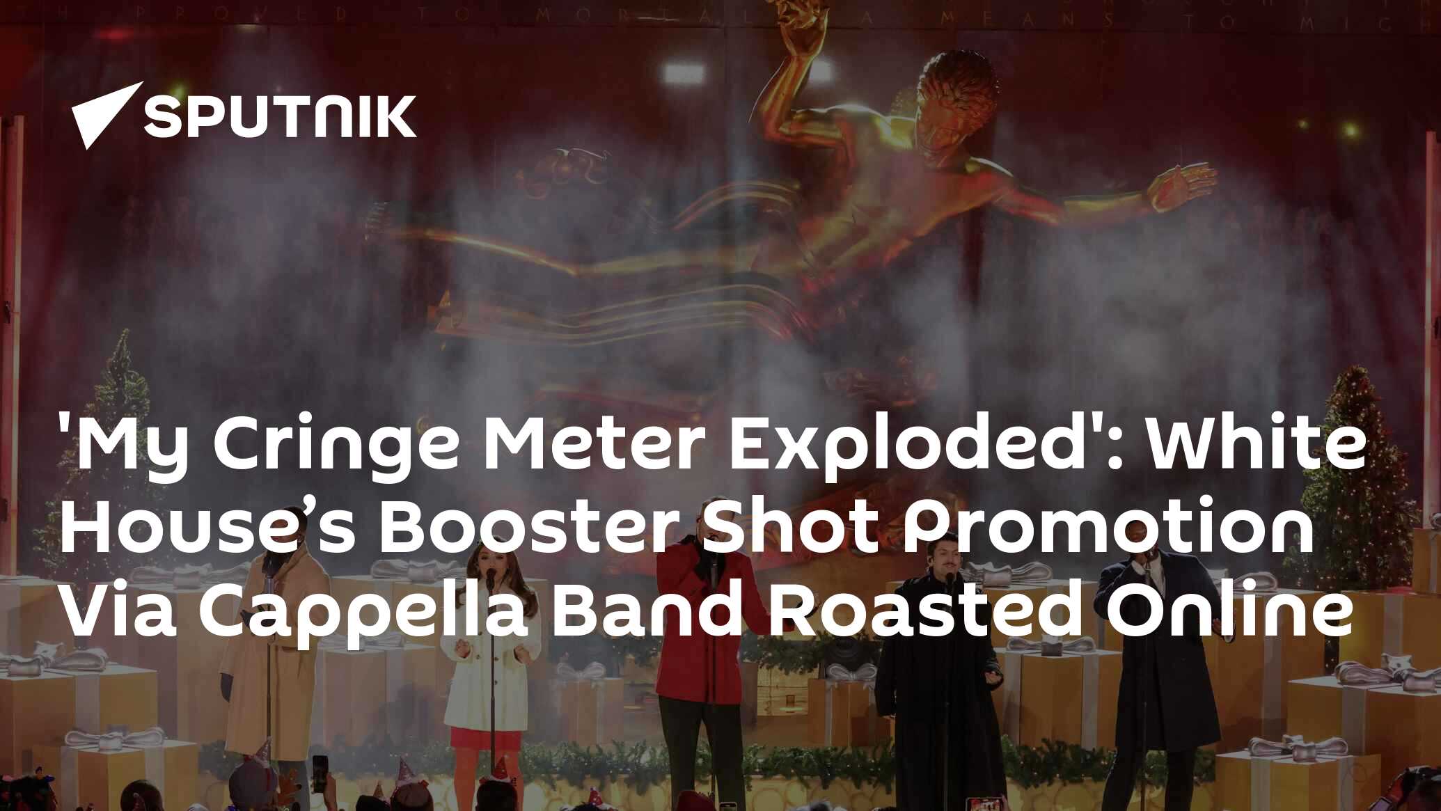 'My Cringe Meter Exploded': White House’s Booster Shot Promotion Via ...