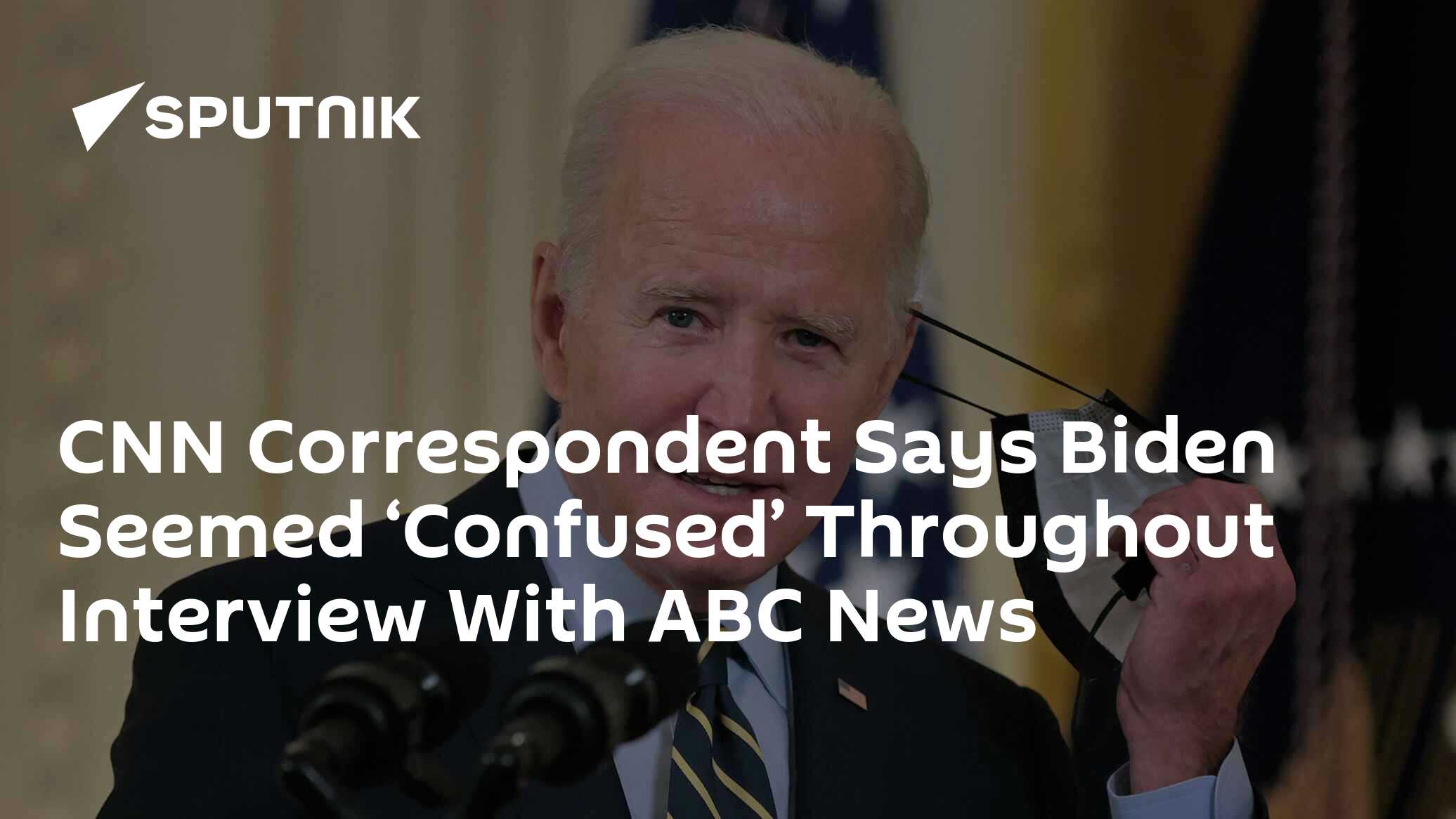 CNN Correspondent Says Biden Seemed ‘Confused’ Throughout Interview ...