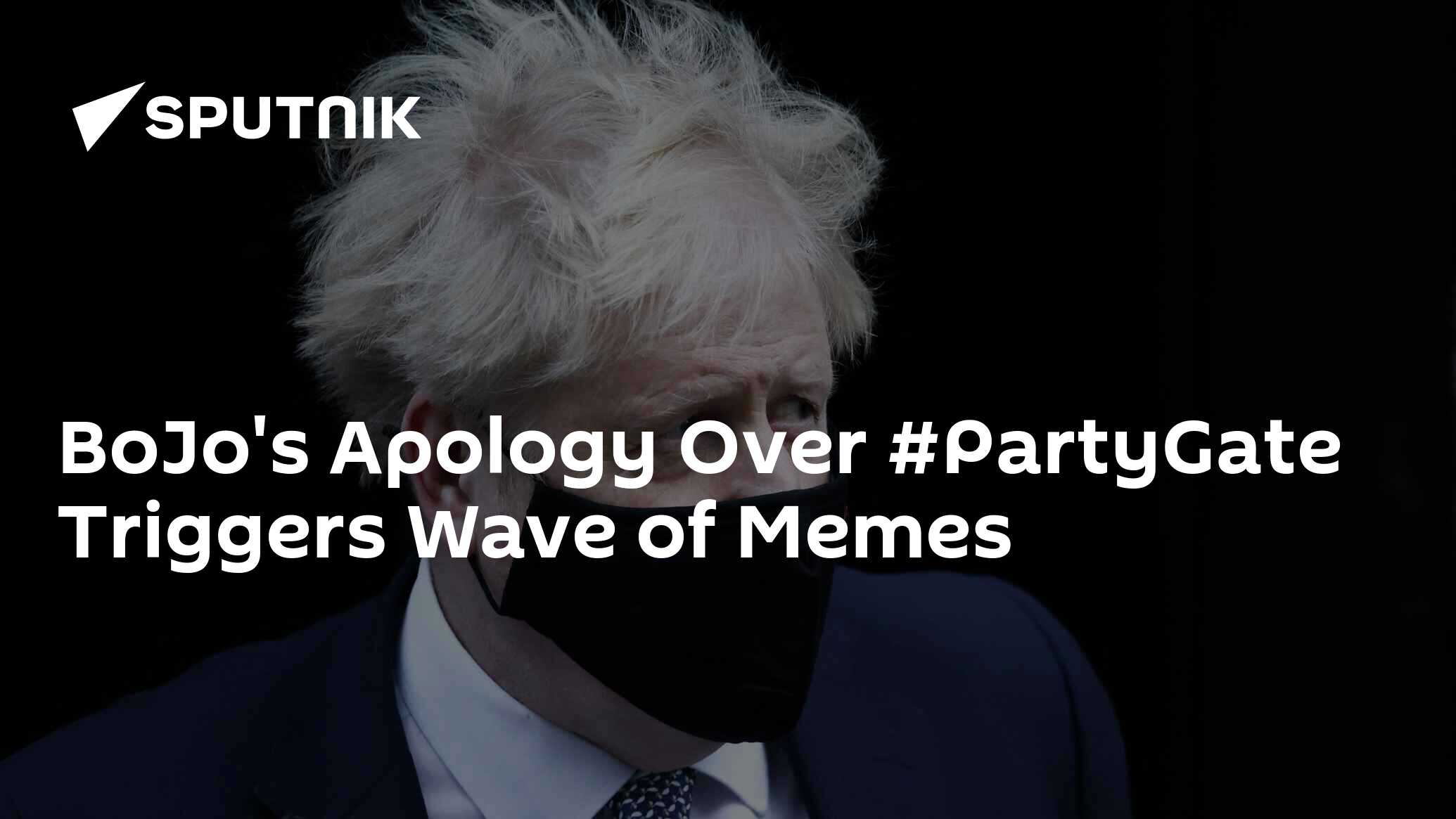 BoJo Apology Over #PartyGate Triggers Wave of Memes