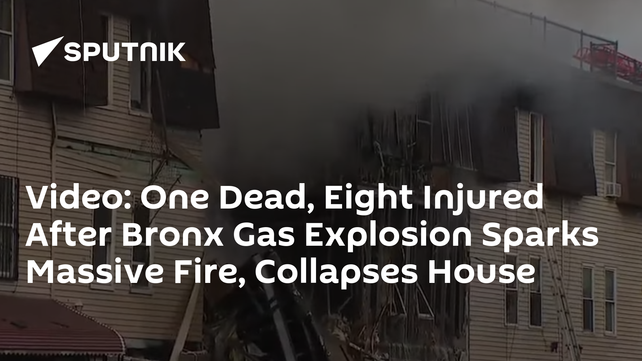 Video: One Dead, Eight Injured After Bronx Gas Explosion Sparks Massive ...