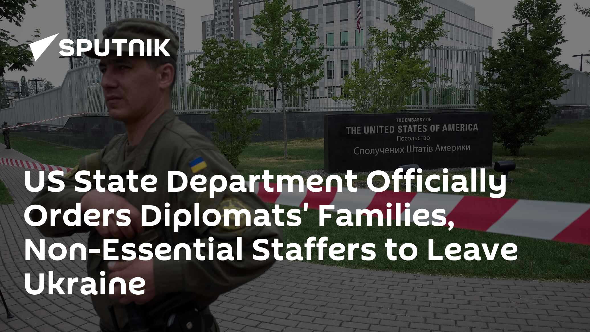 Us State Department Officially Orders Diplomats Families Non