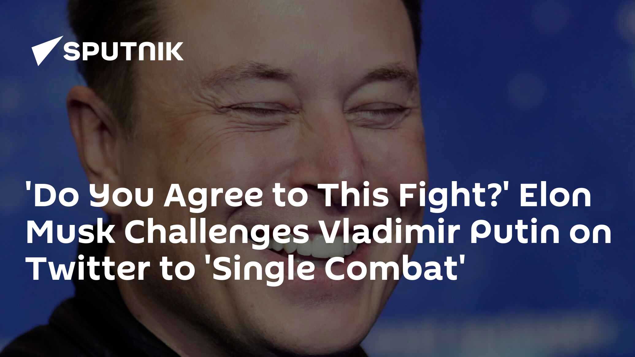 'Do You Agree to This Fight?' Elon Musk Challenges Vladimir Putin on ...
