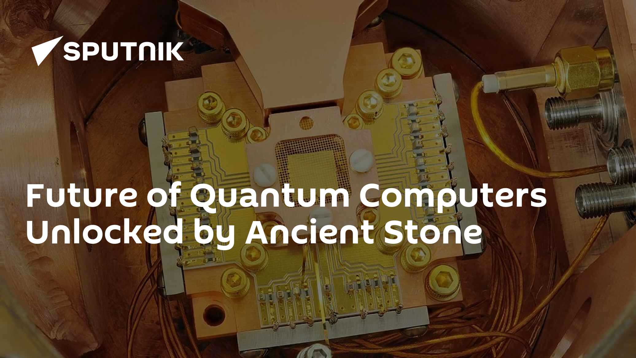 Future of Quantum Computers Unlocked by Ancient Stone - 16.04.2022 ...